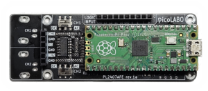 Raspberry Pi Pico用オシロスコープ基板2 PL2407AFE | picoLABO